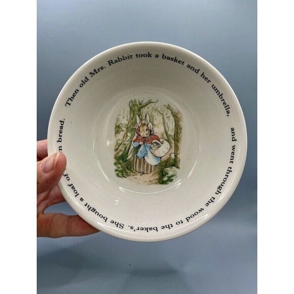 Wedgwood | Dining | Vintage Wedgwood Peter Rabbit Bowl Fredrick Warne ...